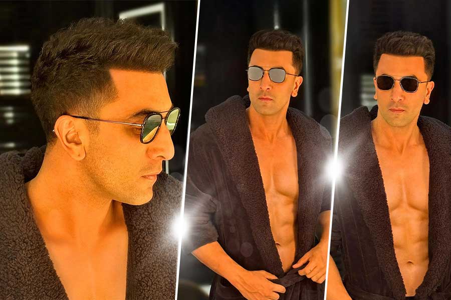 Ranbir Kapoor flaunts his ‘Raha’ tattoo in new look