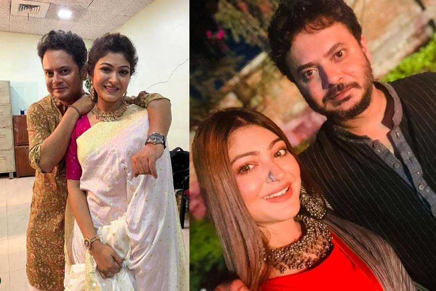 Rahul Arunoday Banerjee shares photo with Rukma Roy