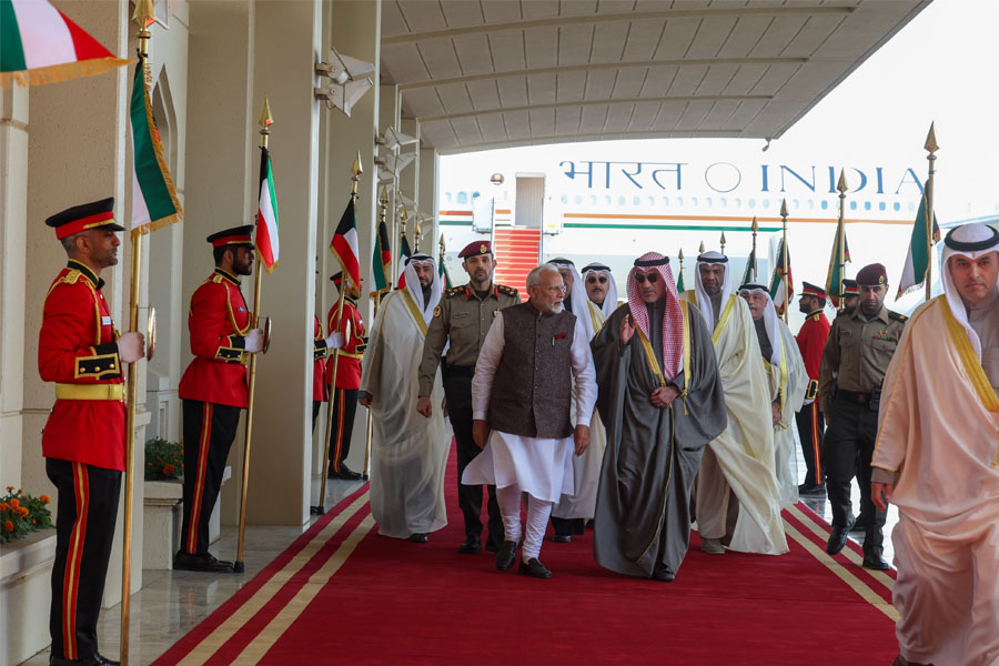 PM Narendra Modi's first day visit in Kuwait