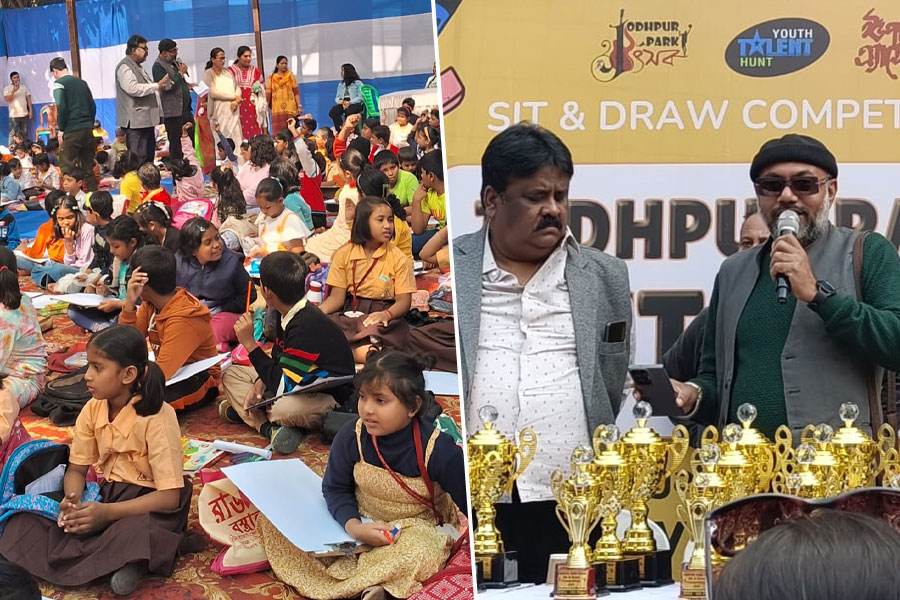 95 pally organized sit and draw competition on Swami Vivekananda birth ...