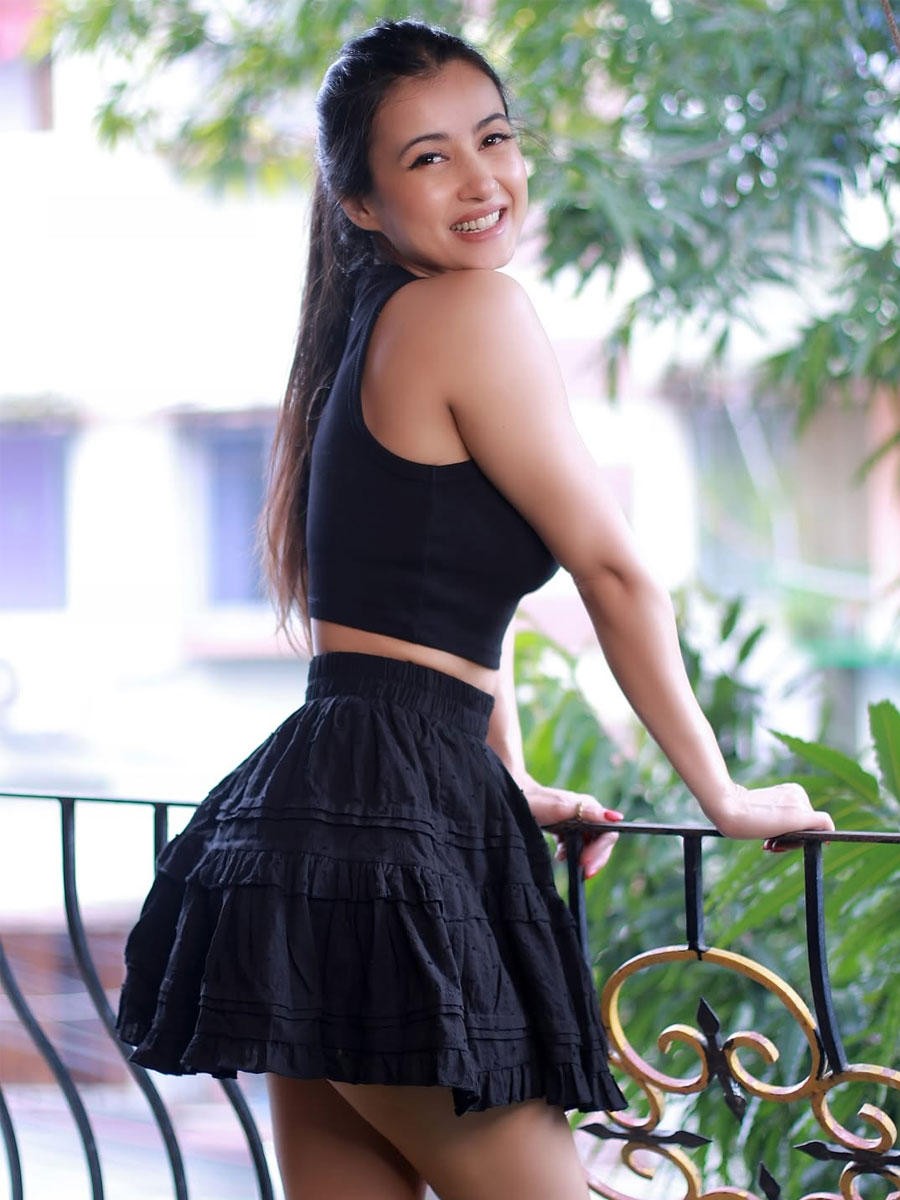 actress Monami Ghosh is in bold look