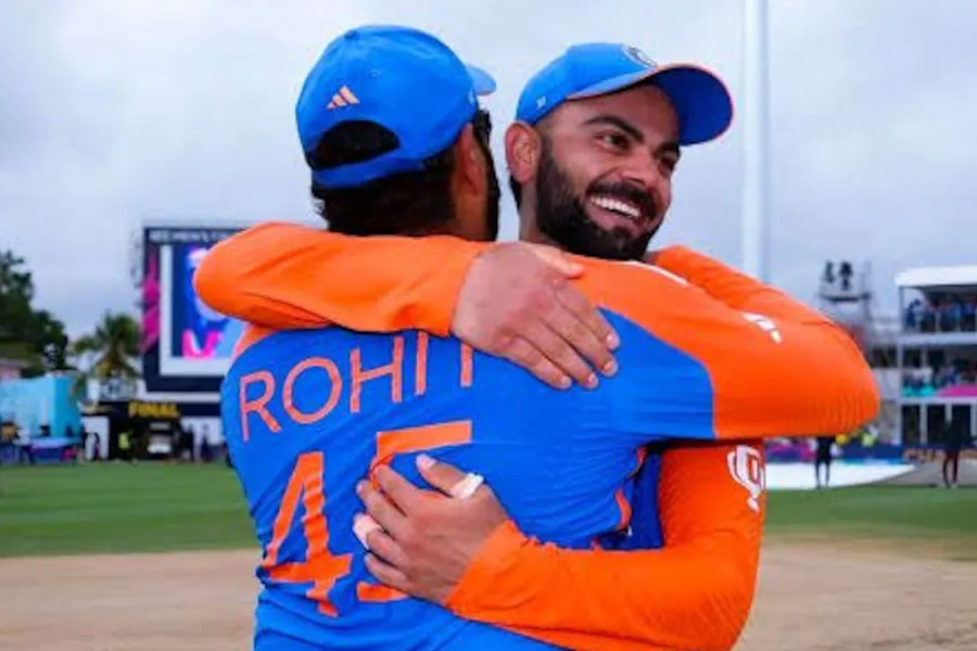 Rohit Sharma opened up on his viral hug with fellow veteran batter ...